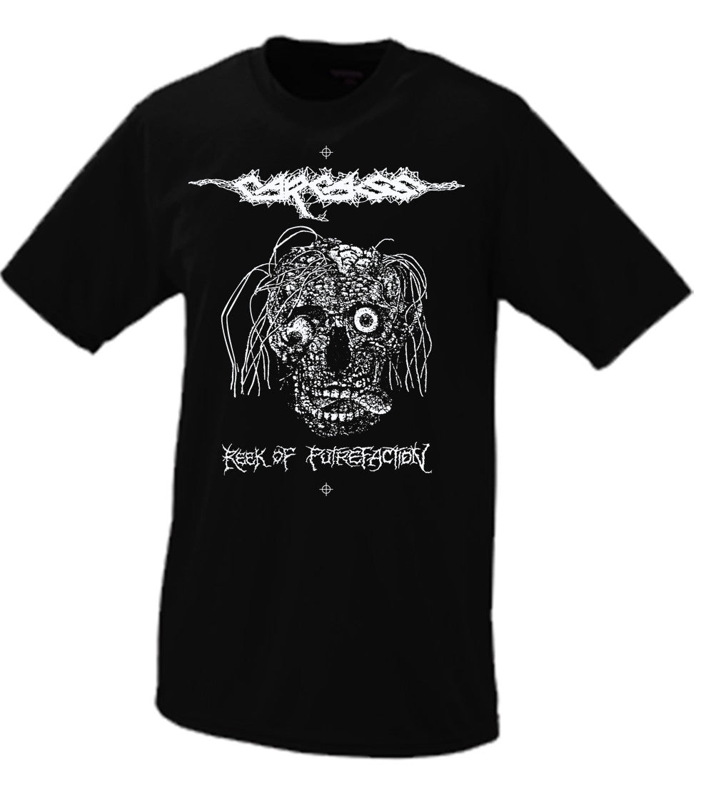 Carcass “Reek Of Putrefaction Skull” – GutterShock Clothing